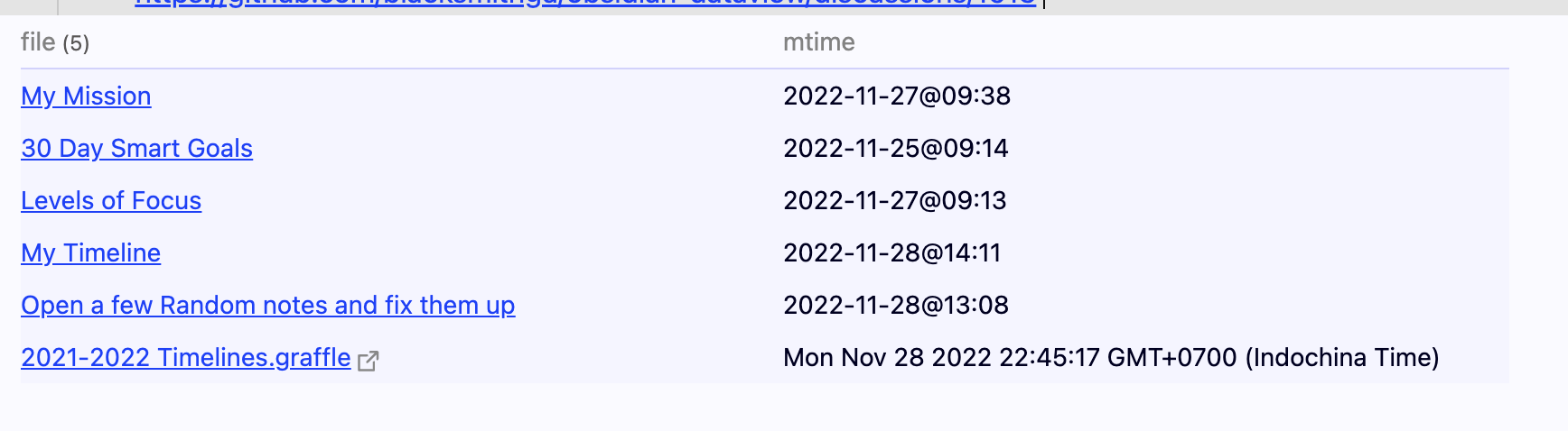 How do I integrate a javascript Date object from NodeJS fstat into a dataviewjs codeblock ...