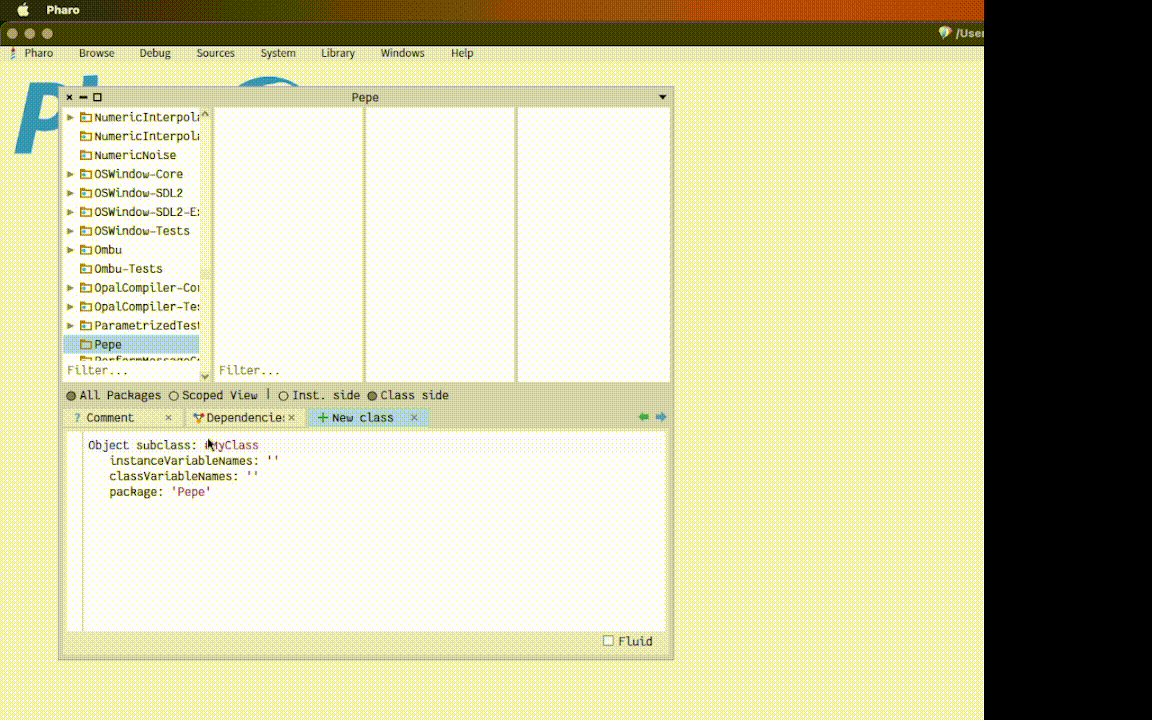 When compiling a classside method, we get back to instance side... · Issue #12280 · pharo ...