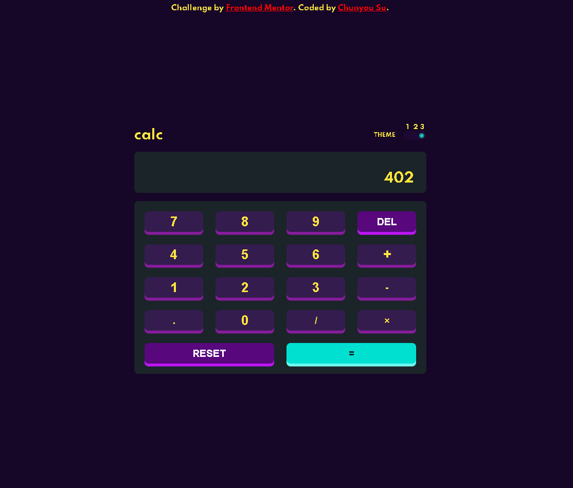 GitHub - chunsu2019/FEM_Challenge-Calculator