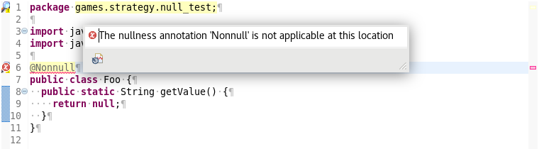 Use @Nonnull annotation · Issue #2885 · triplea-game/triplea · GitHub