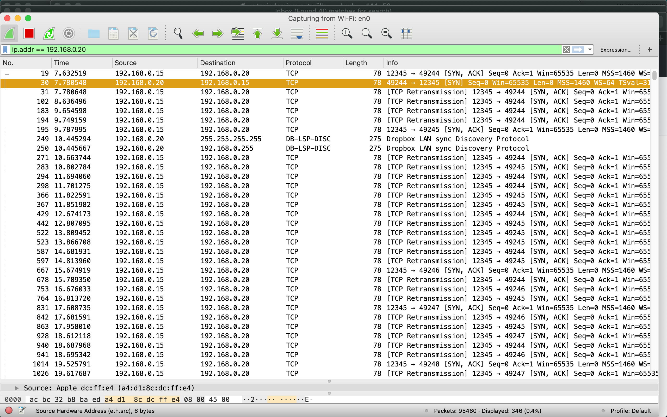 Issue: Man in the middle attack and TCP handshake · Issue #2958 · secdev/scapy · GitHub