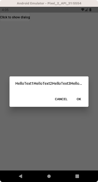 How to prevent text in showOkCancelAlertDialog from being cut off? · Issue #96 · mono0926 ...