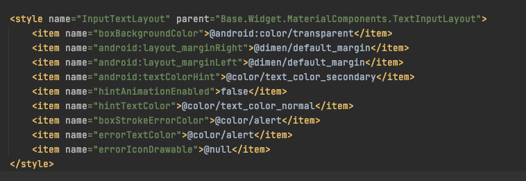 [TextInputLayout] Some attributes doesn't work · Issue #1308 · material ...