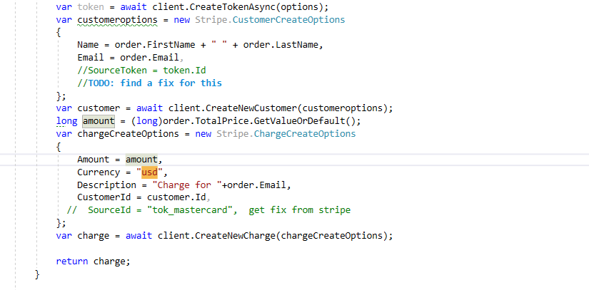 Source Id Is Not Been There In Charge Create Options Version 27 · Issue 1652 · Stripe Stripe