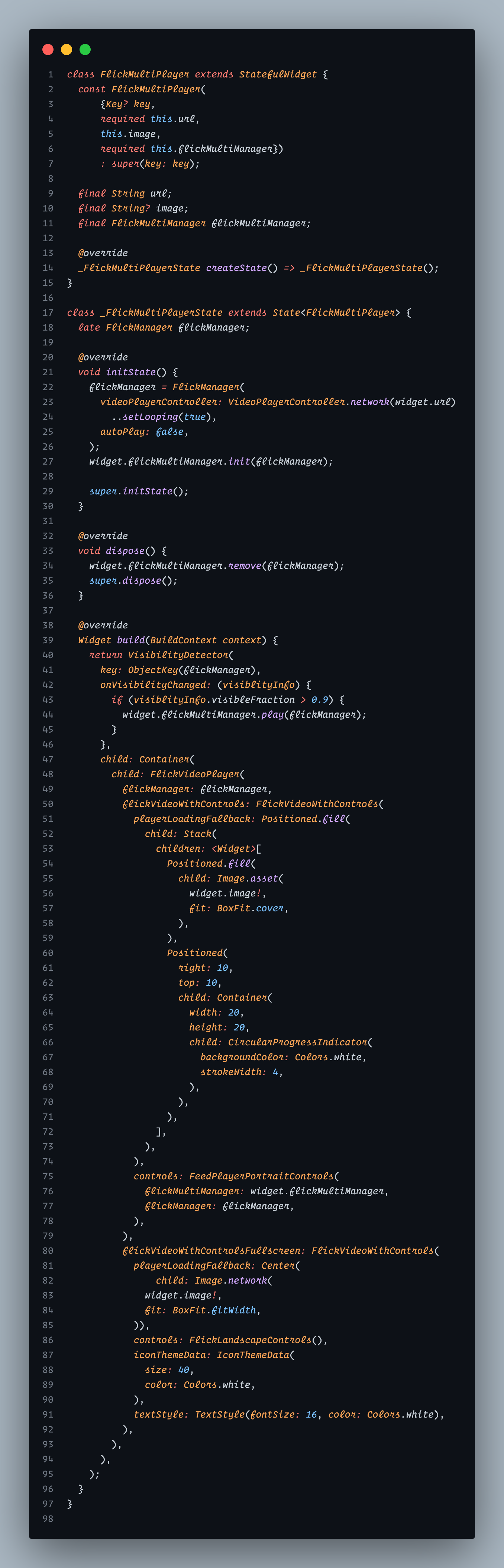 Feed player + controls · Issue #187 · GeekyAnts/flick-video-player · GitHub