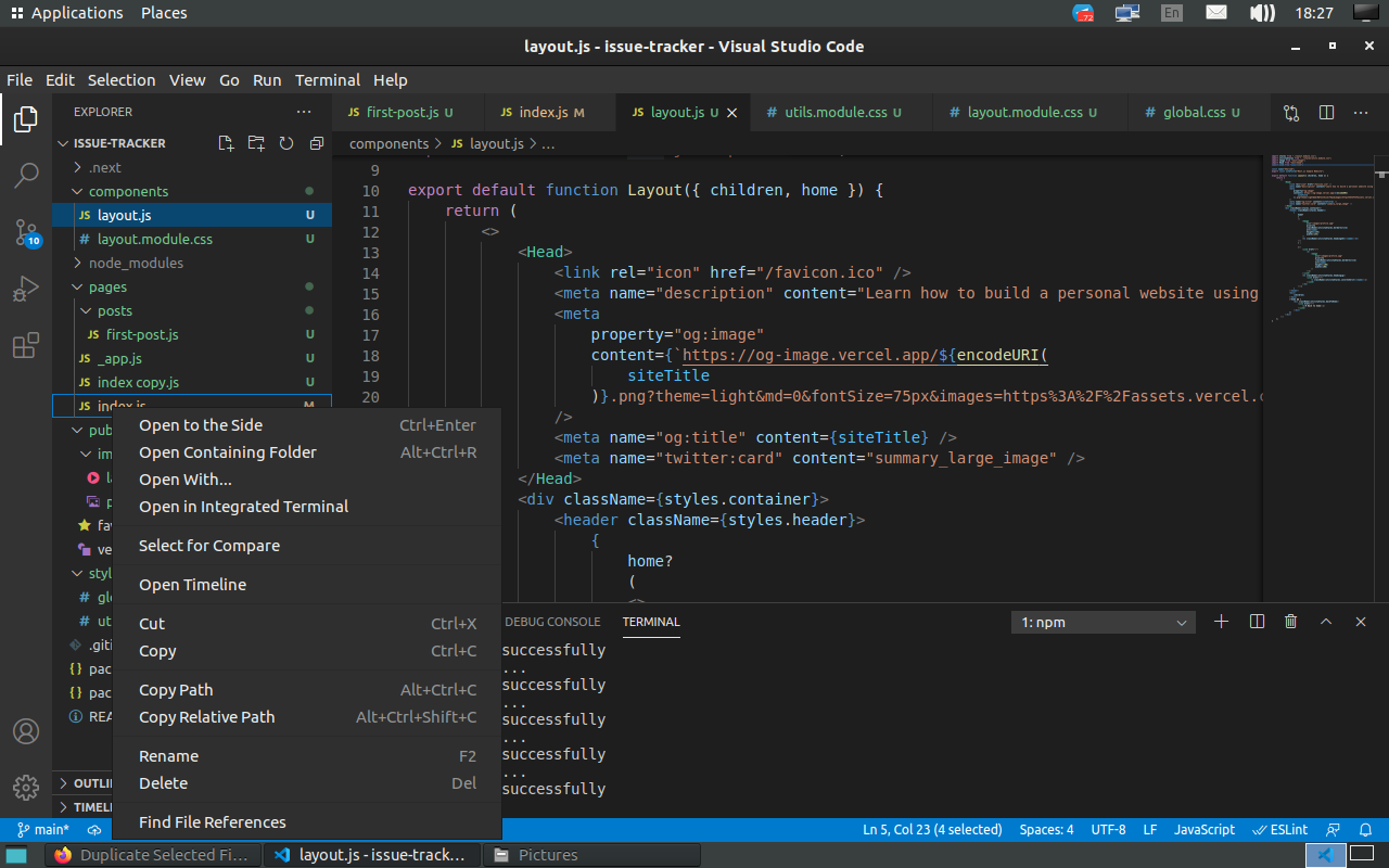 Duplicate Selected File in Context Menu (Right Click) · Issue #121012 ...