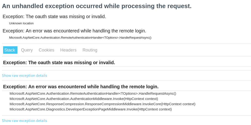 AddGoogle/ AddOpenIdConnect Does not work for Blazor Server · Issue ...