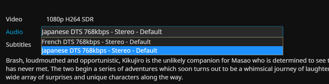 Being able to change language or subs from movie/TV menu using a gamepad · Issue #283 · jellyfin ...