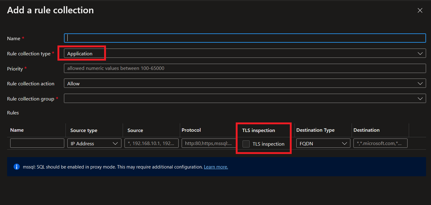 Azure Firewall Dosnt Support S Protocols For Inbound Traffic · Issue 3739 · Microsoftdocs