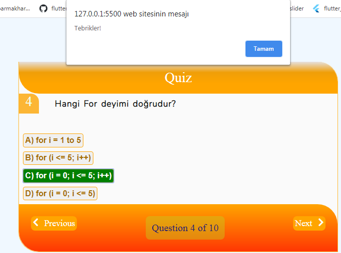 GitHub - EmrahAKCAL/Quiz-App