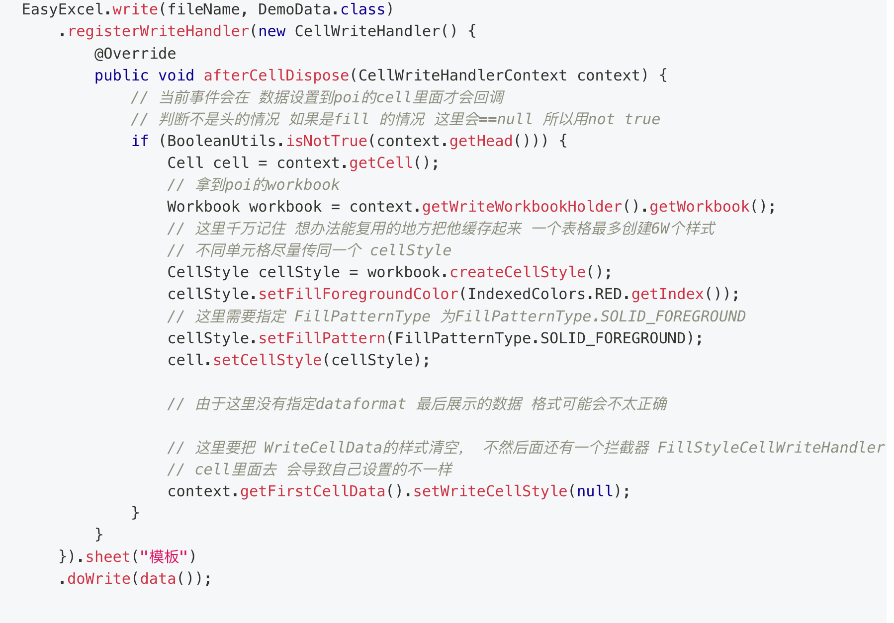 版导出excel,数量大了之后，后面的sheet wps展示样式问题 · Issue #3098 · alibaba/easyexcel ...