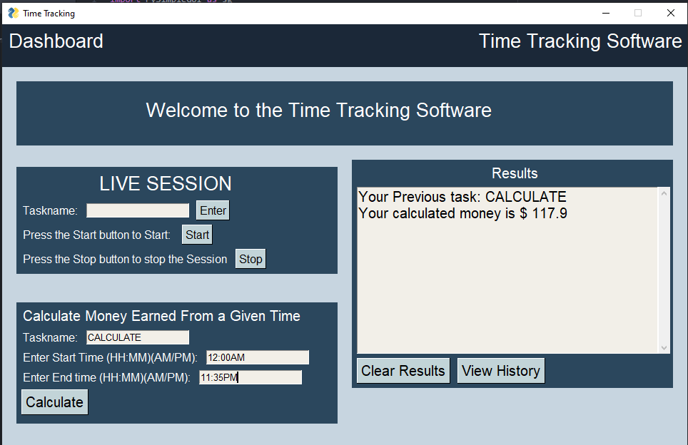 GitHub - Cyril-A/Time-Tracker