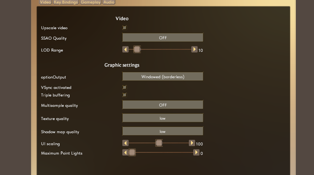Pioneers of Pagonia Demo (2552960) Freeze when pressing anything in the HUD for placement ...