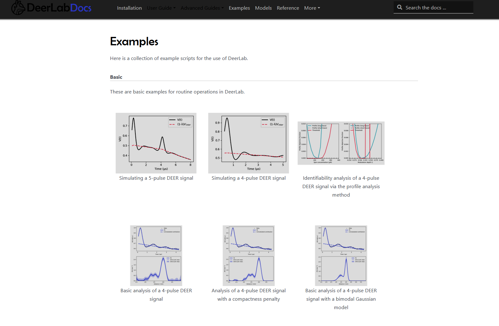 Documentation has switched to automatic dark/light theming · Issue #349 · JeschkeLab/DeerLab ...