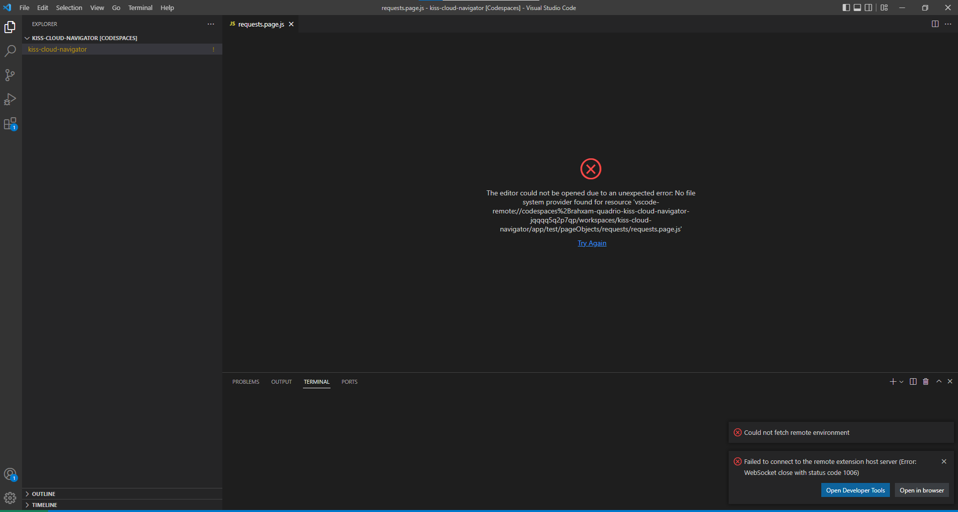 Remote connection cannot be established · Issue #152234 · microsoft/vscode · GitHub