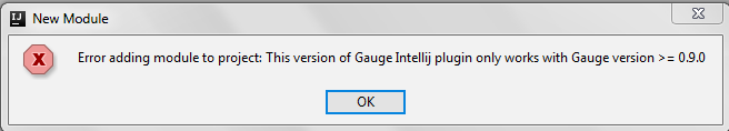 this version of gauge intellij plugin only works with gauge version >= 0.9.0 · Issue #1362 ...