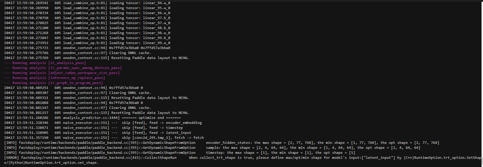 [Question]: 使用fastdeploy部署stablediffusion，无法运行！ · Issue #5688 · PaddlePaddle/PaddleNLP · GitHub