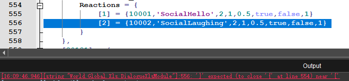 lua格式生成table因缺少逗号报错 · Issue #2 · lilith-avatar/avatar-ava-xls2lua · GitHub
