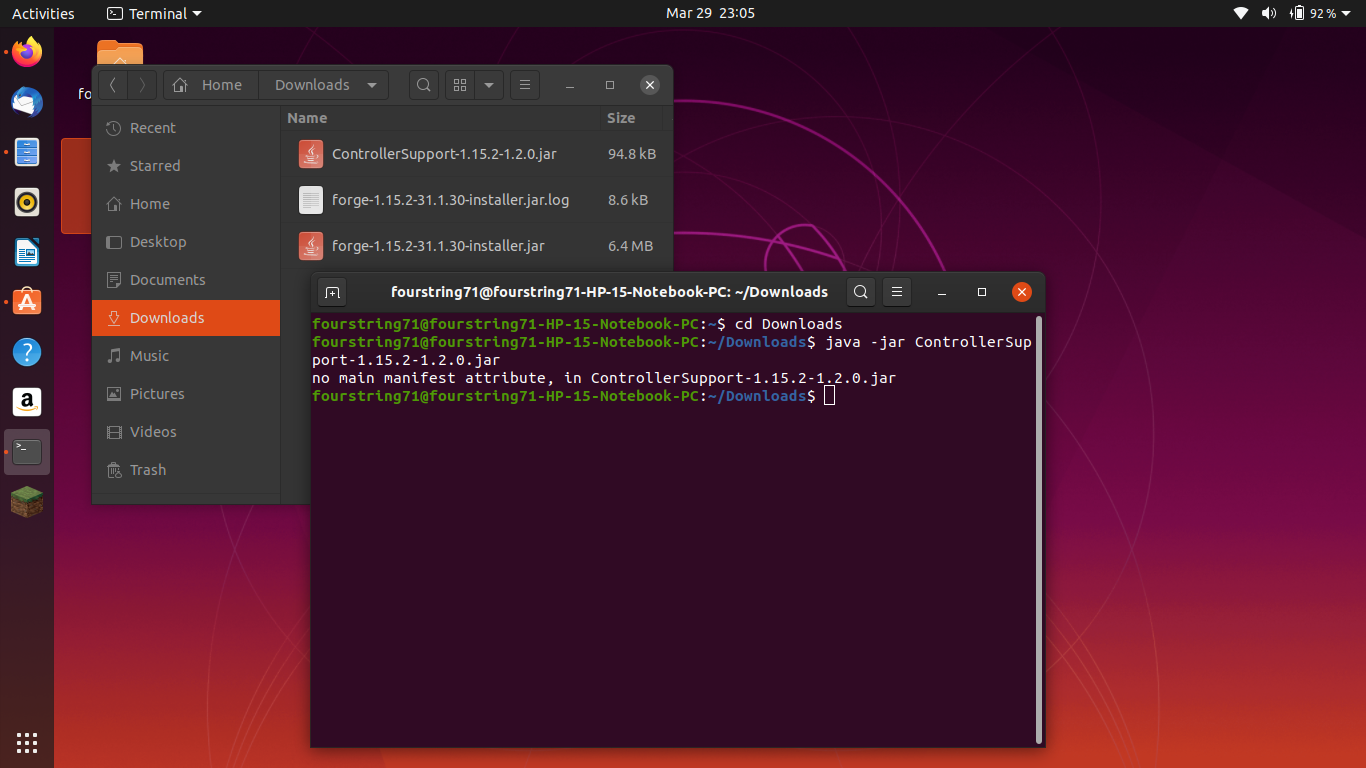 Shows no main manifest attribute · Issue #2 · Stereowalker/Controller-Support-Mod · GitHub
