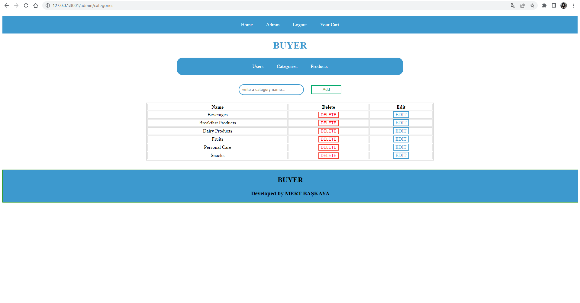 GitHub - baskayamert/Buyer: An E-commerce Web Application