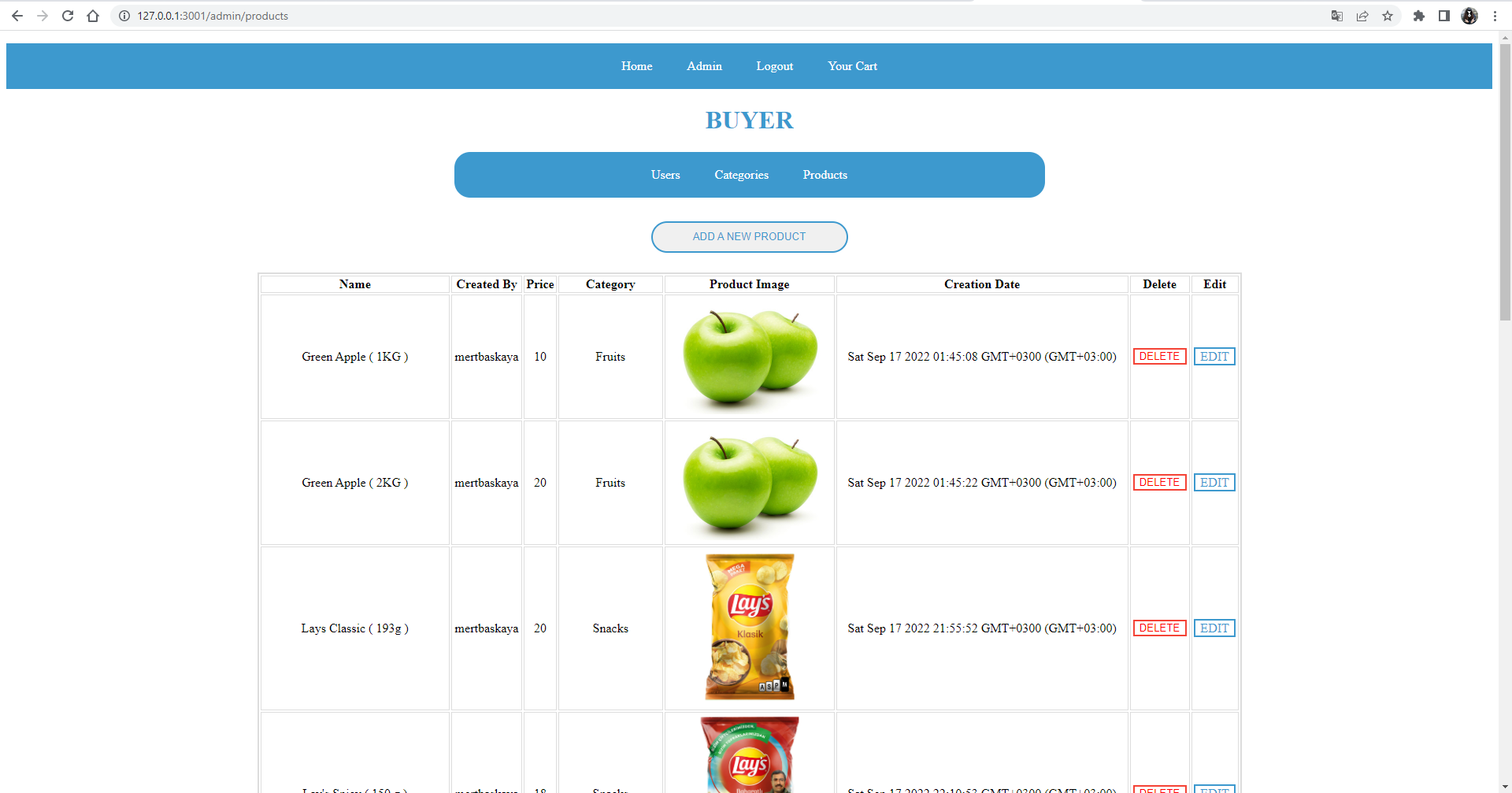 GitHub - baskayamert/Buyer: An E-commerce Web Application