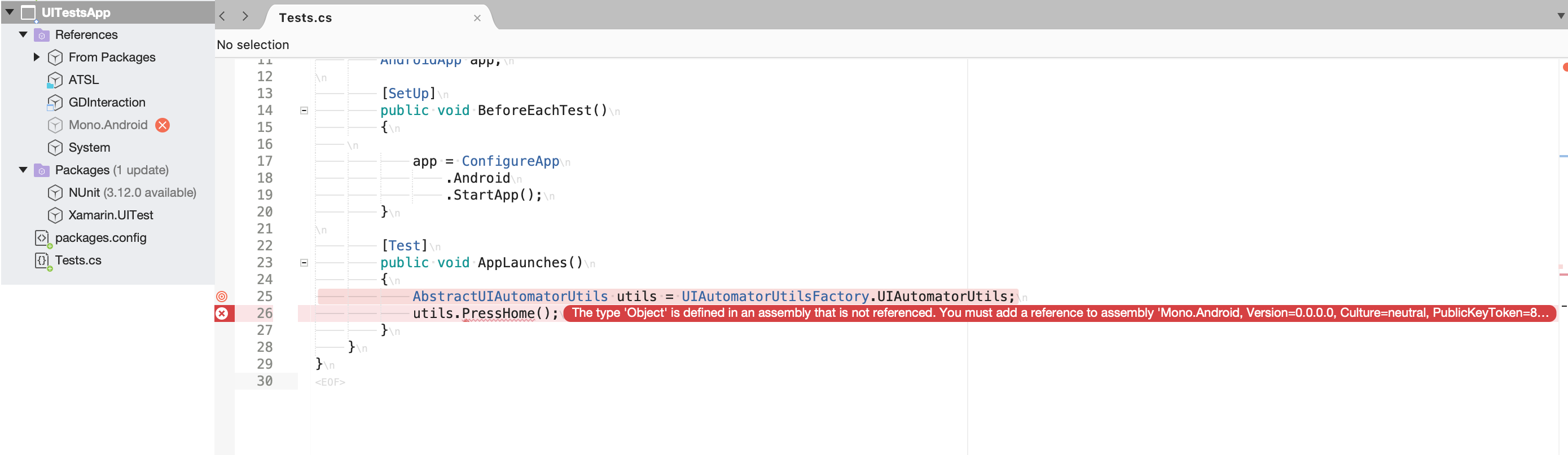 Cant Use Binding Library In Xamarin Uitest Project · Issue 535