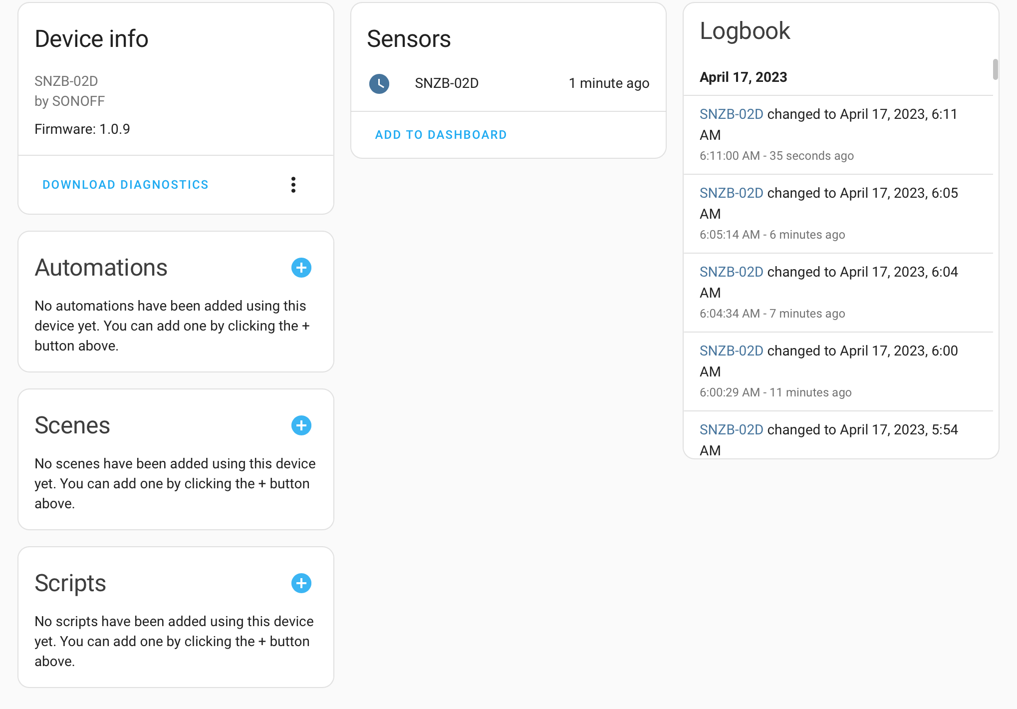 SNZB-02D still not working in 3.5.1 · Issue #1166 · AlexxIT/SonoffLAN · GitHub
