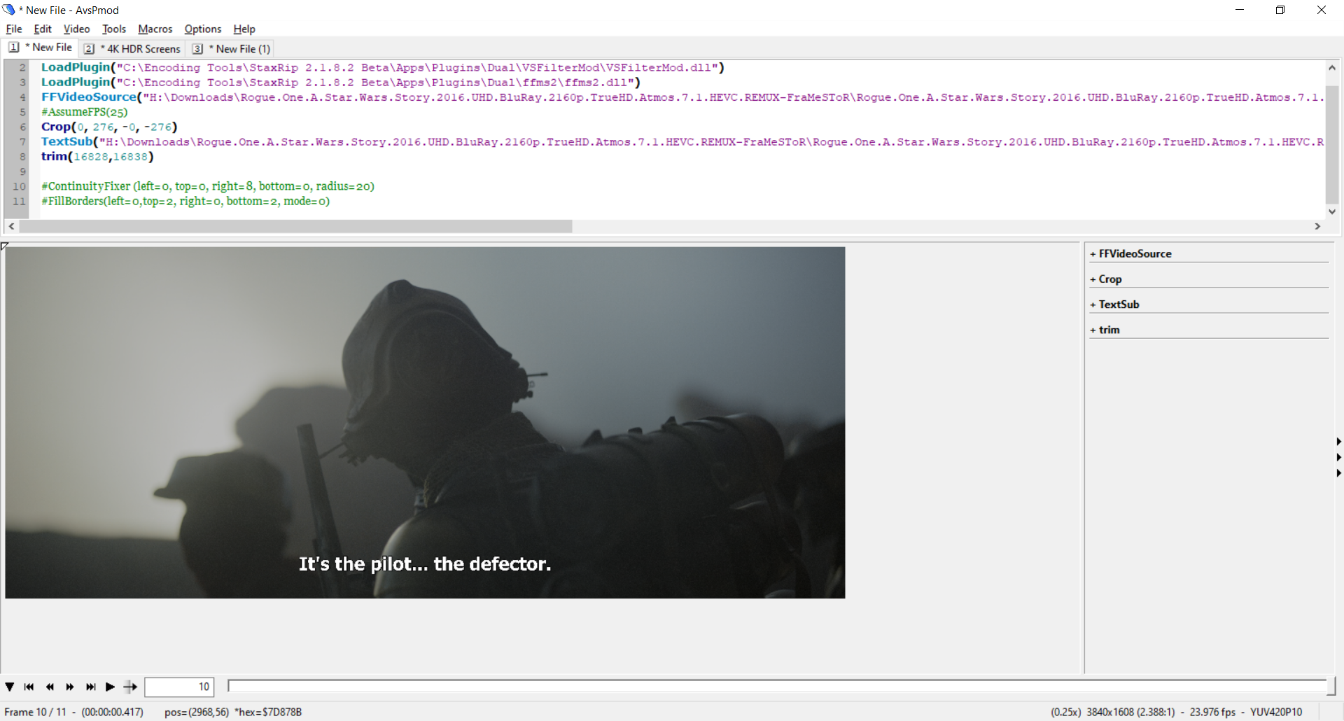 Please replace handling of AviSynth hardcoded subs with XY-VSFilter · Issue #537 · staxrip ...