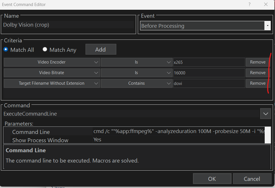 Event command Criteria Section doesn't have a scroll bar with lots of filters · Issue #1048 ...