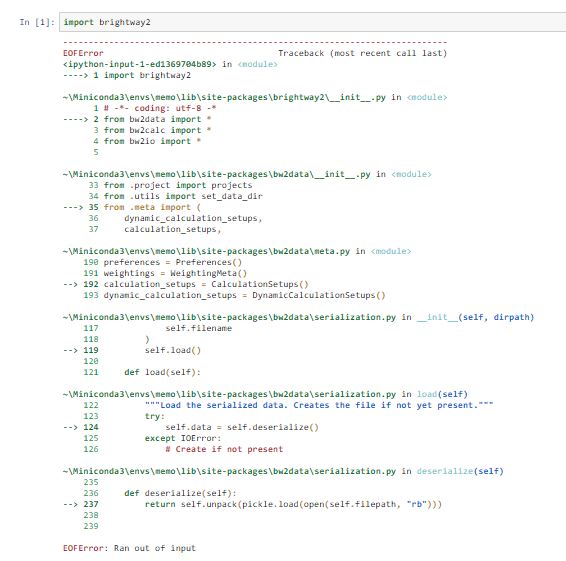 Cannot import brightway2 · Issue #4537 · jupyter/notebook · GitHub
