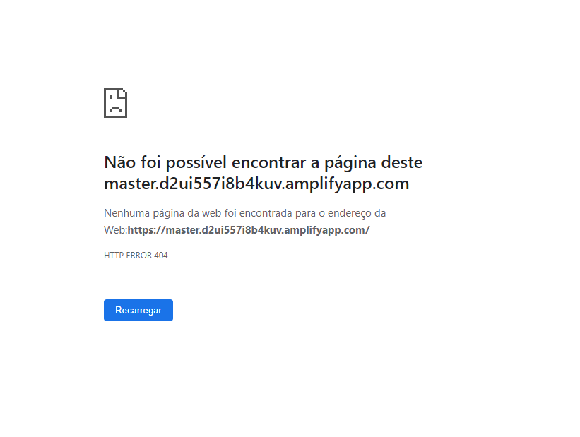My page can't be found - Even the default setup doesn't work · Issue ...