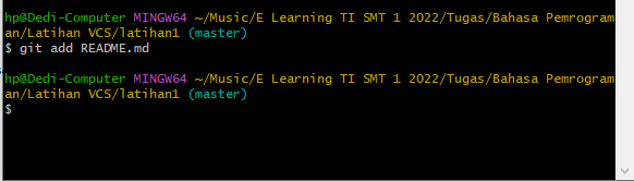 GitHub - dedialdians12/LatihanVCS