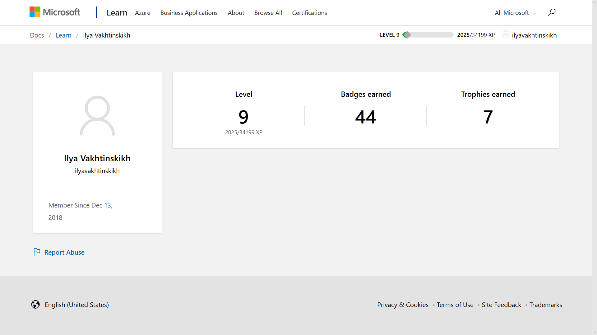 Learning progress · Issue #1367 · MicrosoftDocs/feedback · GitHub