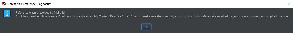 Quick Fix "Add reference in mcs.rsp" · Issue #274 · JetBrains/resharper-unity · GitHub