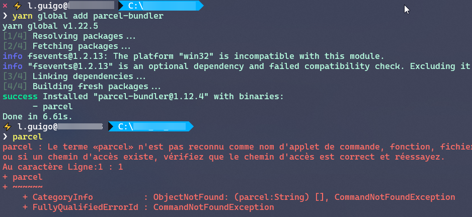 powershell · parcel-bundler parcel · Discussion #5650 · GitHub
