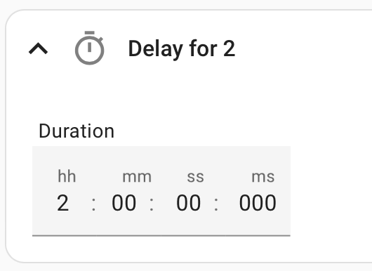 Automation "Delay" visual editor converts seconds to hours · Issue ...