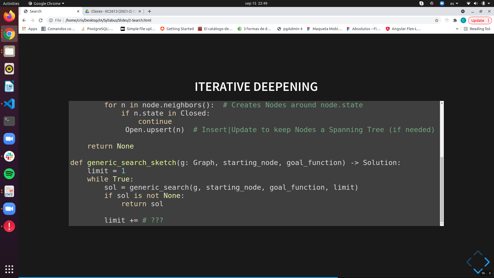 Problemas implementando IDDFS. · Issue #27 · IIC2613-Inteligencia ...