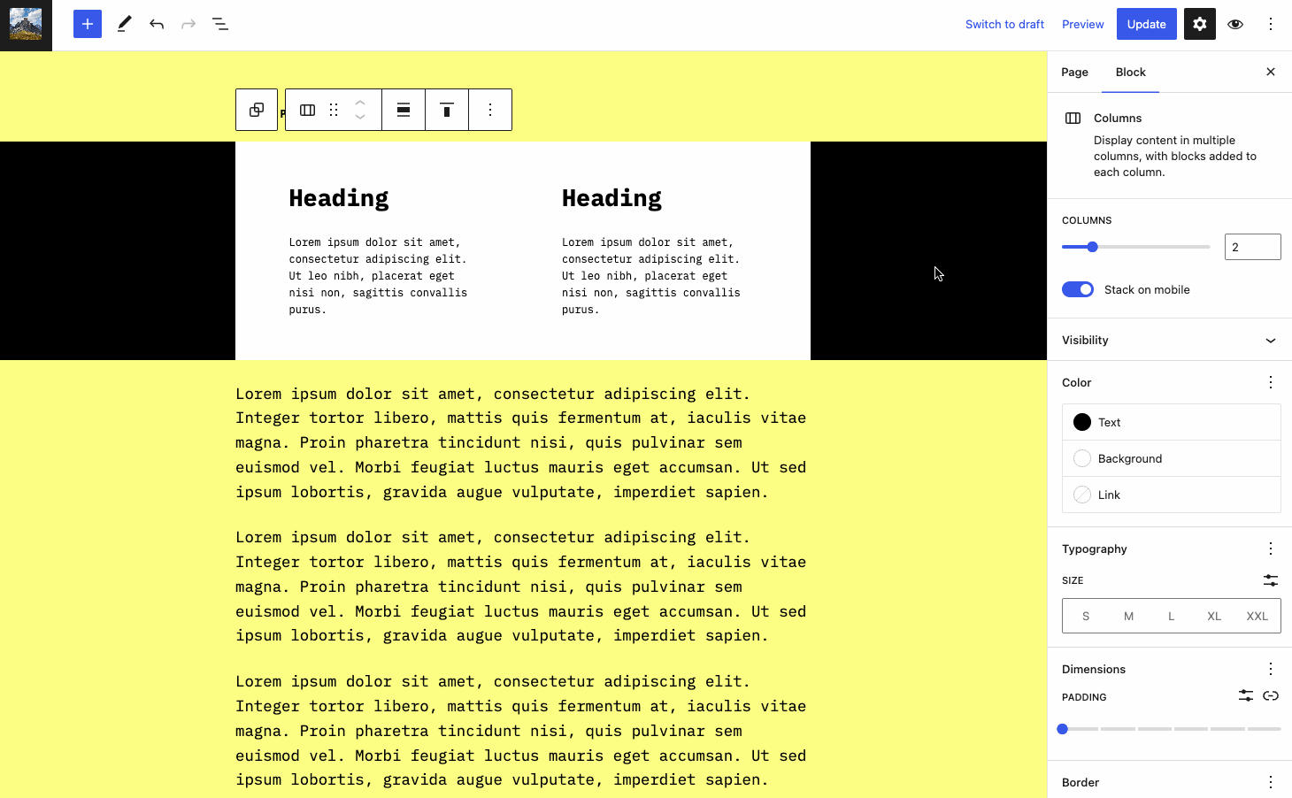 The alignment control displays in block toolbar of child blocks when it shouldn't · Issue #45915 ...