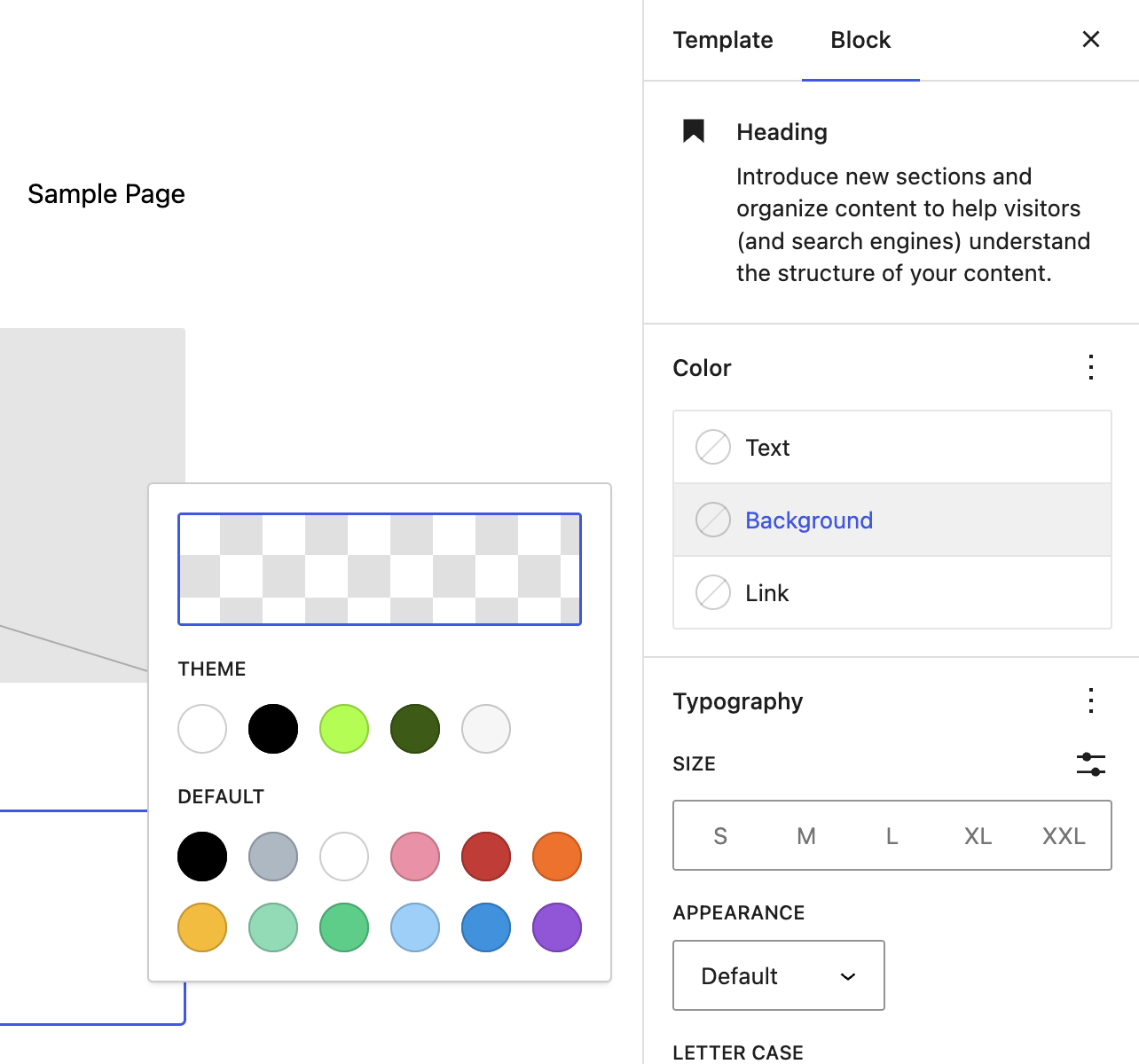 The gradients tab can no longer be disabled in color pickers using theme.json settings · Issue ...
