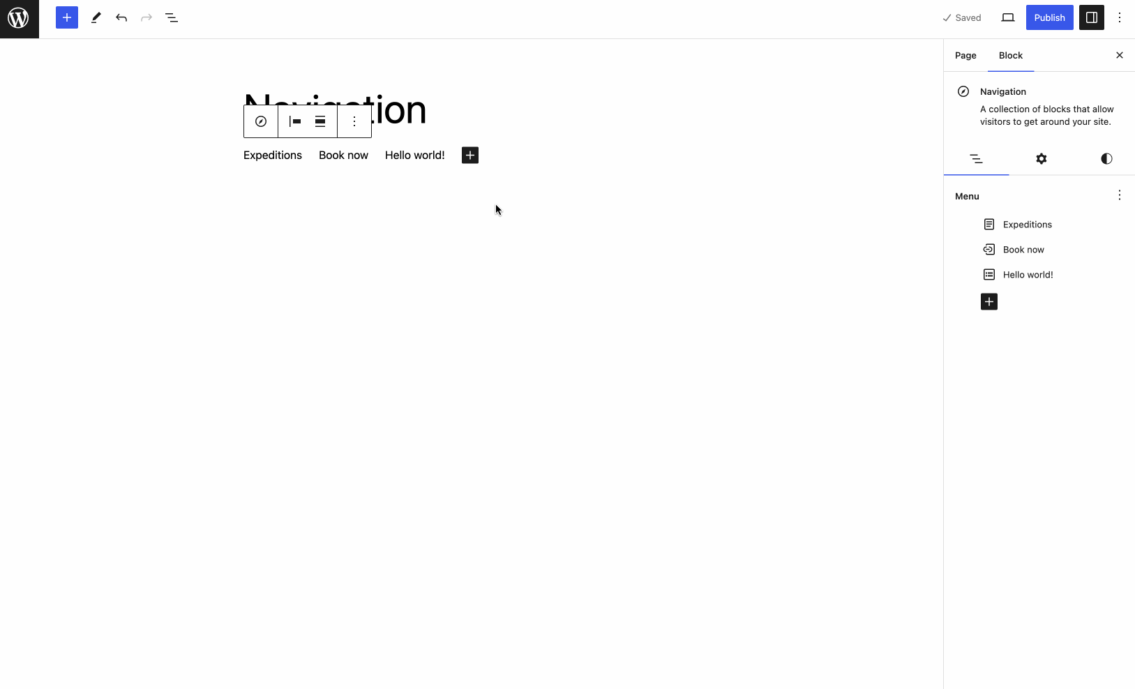 Search Block Button Styles Dont Save When Placed Inside A Navigation Block · Issue 53038