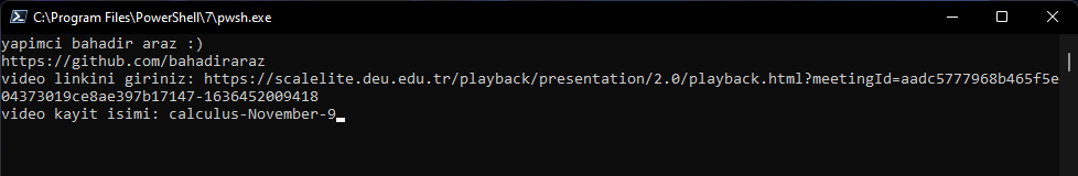 GitHub - bahadiraraz/bigbluebutton-downloader: sakai sitesindeki ders ...