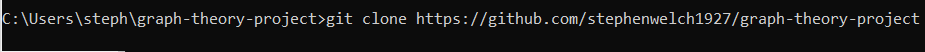 GitHub - stephenwelch1927/graph-theory-project: This repository is a ...