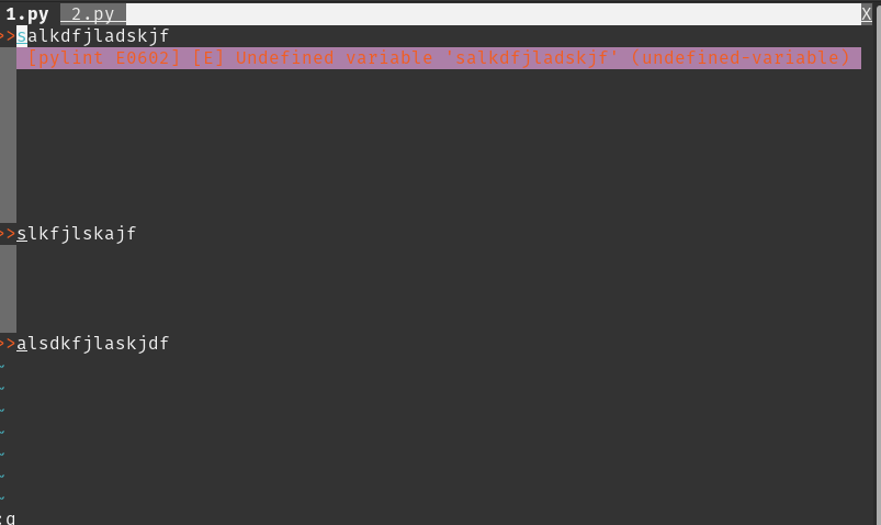 [Bug] Errors are kept on screen after changing tab · Issue #2952 · neoclide/coc.nvim · GitHub