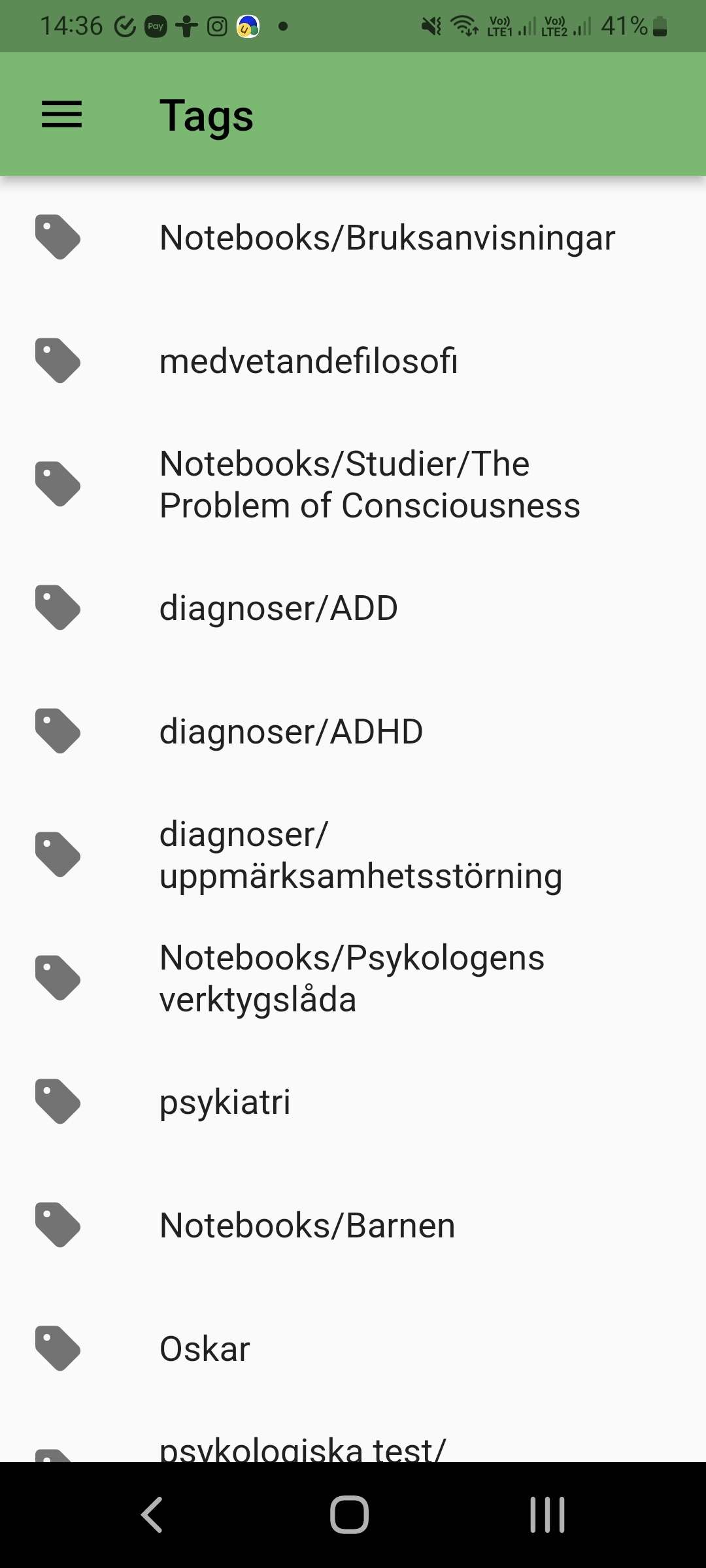 Tags view not sorted · Issue #881 · GitJournal/GitJournal · GitHub