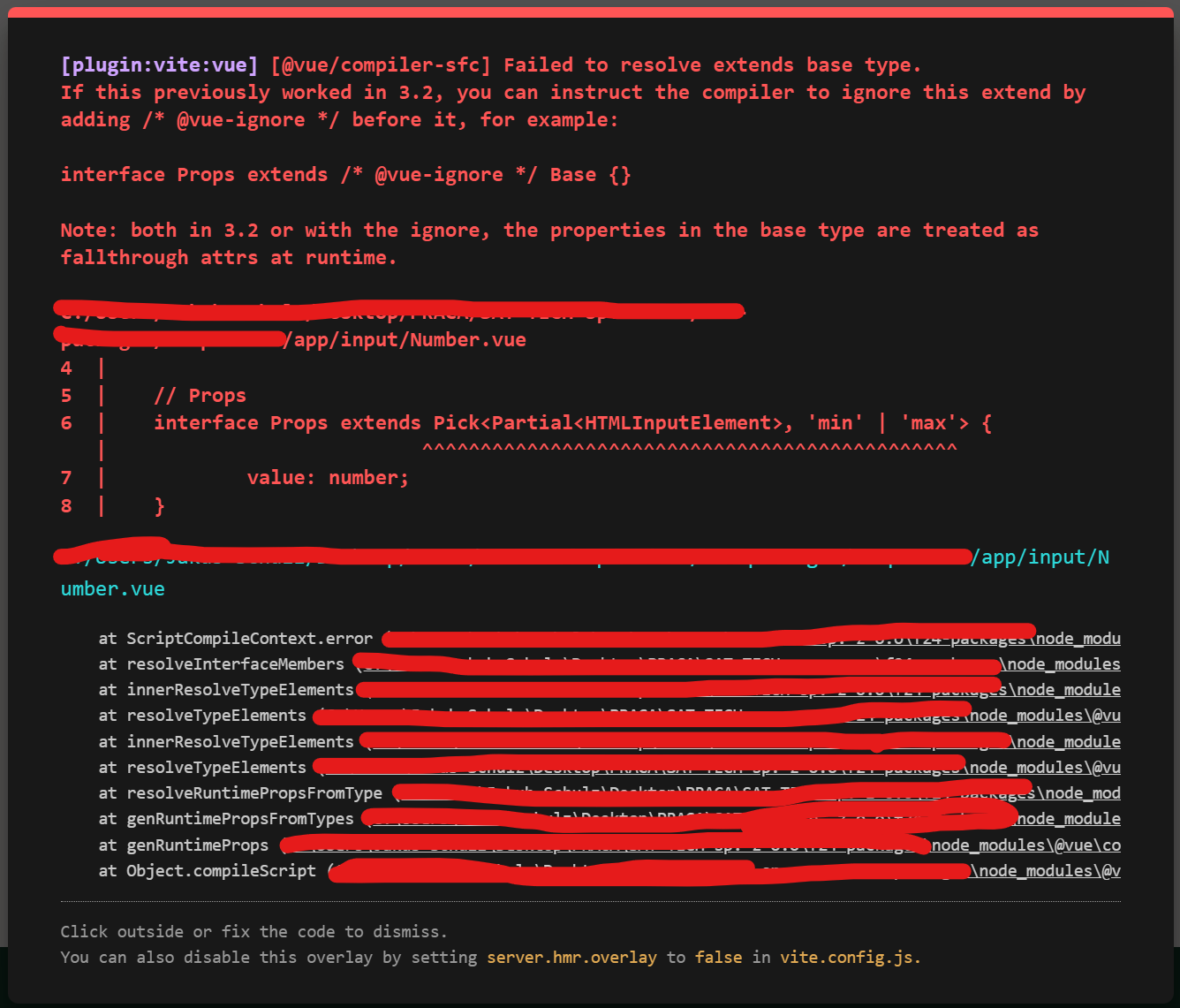 changing exported interface name during runtime fails · Issue #8412 · vuejs/core · GitHub