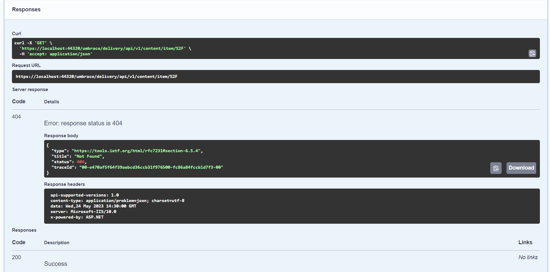 Content Delivery API - /umbraco/delivery/api/v1/content/item/{path} not retrieving content ...