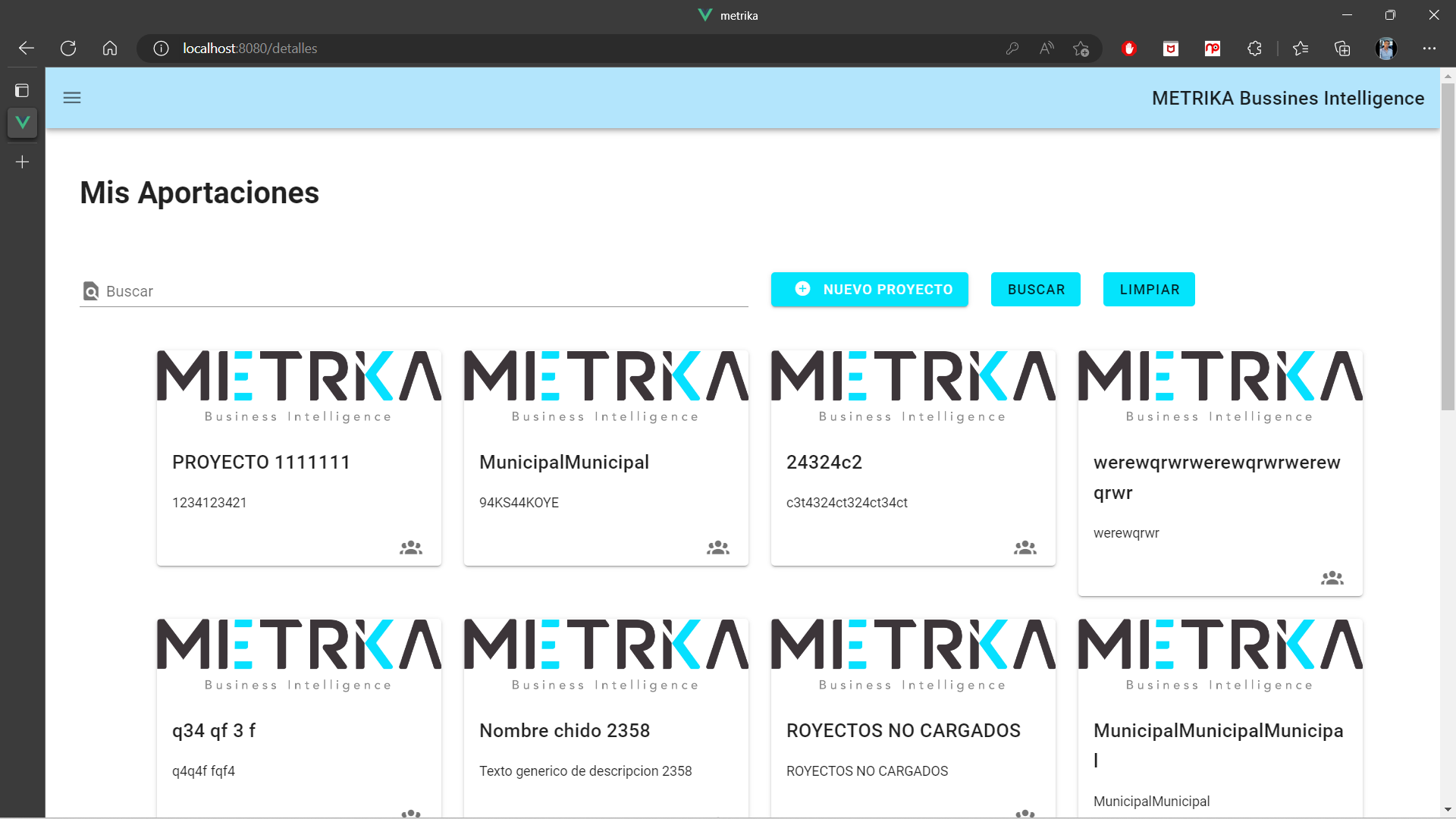 GitHub - Tablada29/METRIKA-COLAB: Interfaz de Metrika COLAB Desarrollado en VueJS en FrontEnd y ...
