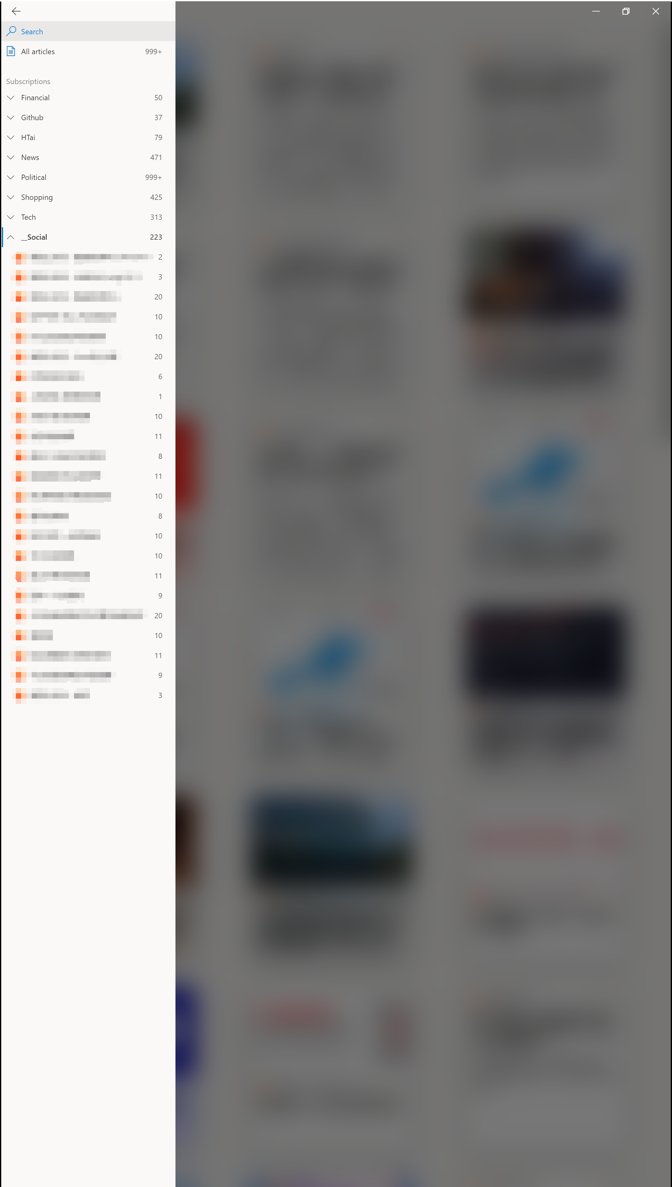 The logic of drawer's folder seems a little bit odd · Issue #64 · yang991178/fluent-reader · GitHub