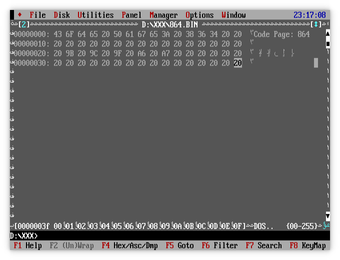 Missing mapping of FreeDOS code page characters to Unicode · Issue #1986 · dosbox-staging/dosbox ...