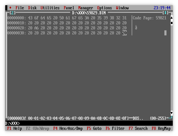 Missing mapping of FreeDOS code page characters to Unicode · Issue #1986 · dosbox-staging/dosbox ...